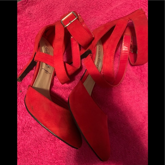 Primark | Shoes | Red Heels Shoe | Poshmark